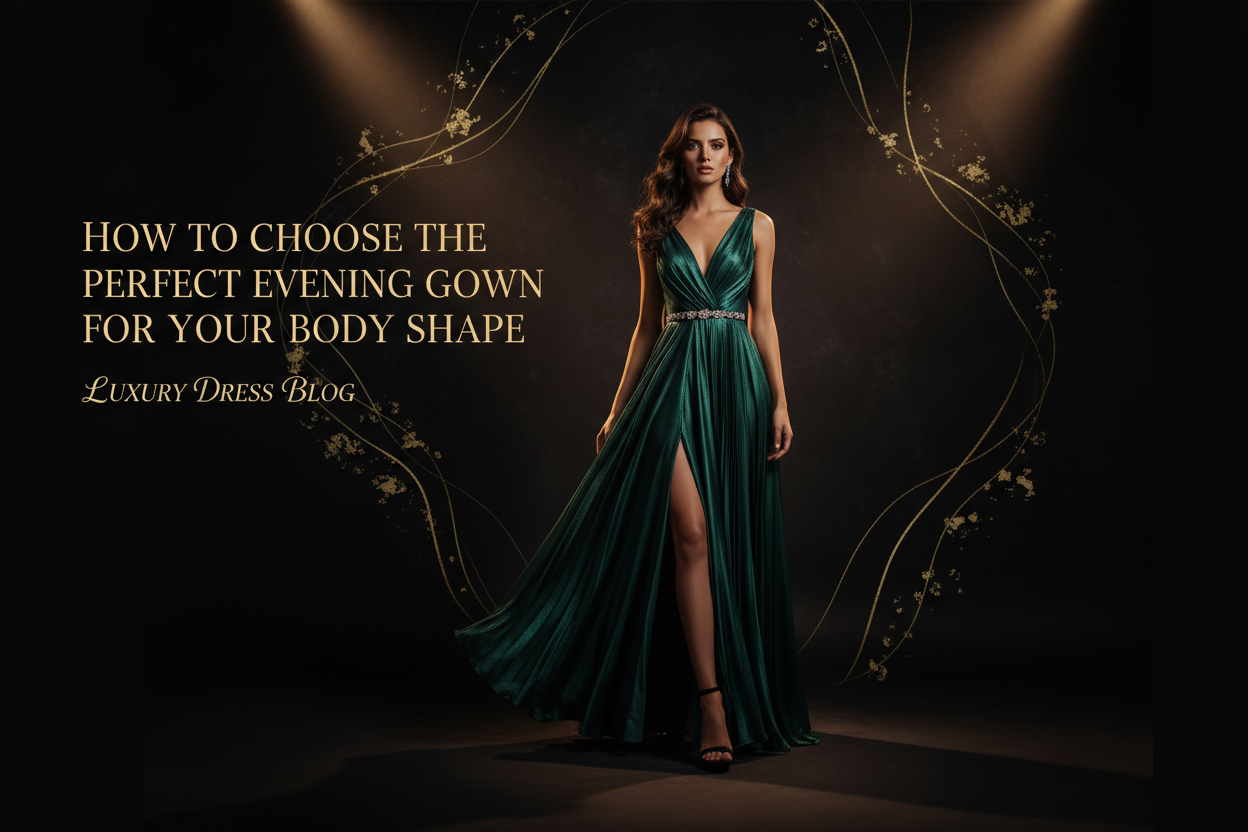 How to Choose the Perfect Evening Gown for Your Body Shape | Stunning ...